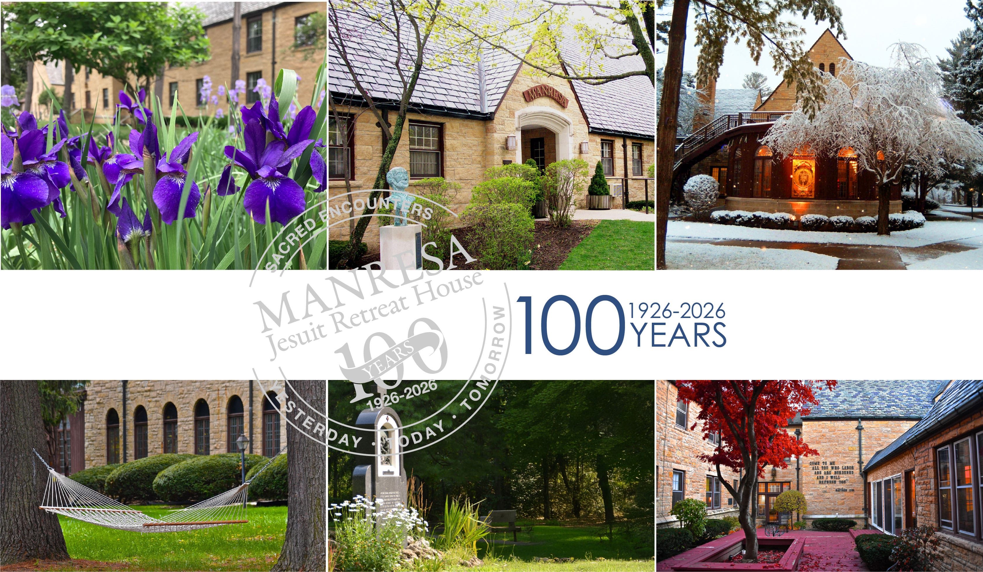 Manresa 100th Anniversary Sponsorship - Manresa Jesuit Retreat House